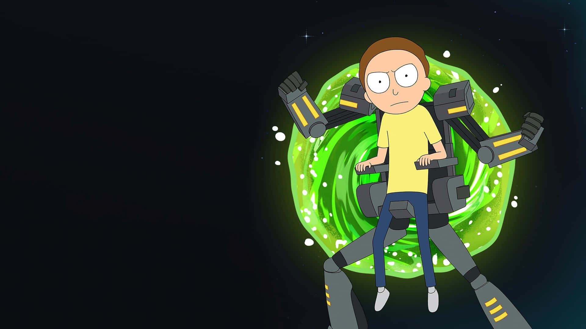 Rick And Morty Portal Scene Wallpapers - Wallpaper Cave