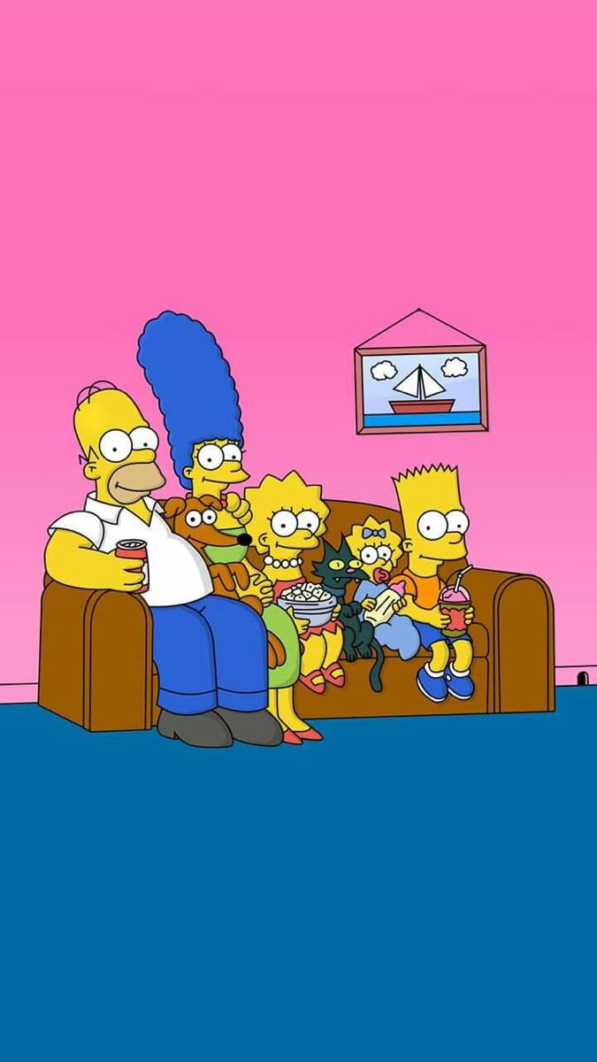 The Simpsons Couch Wallpapers - Wallpaper Cave