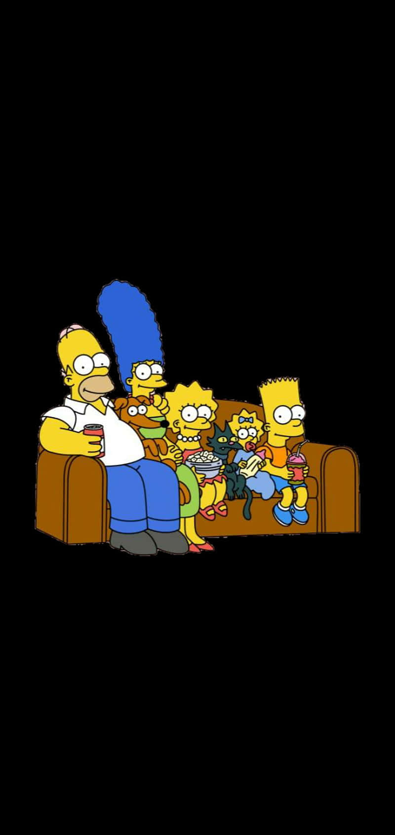 The Simpsons Couch Wallpapers - Wallpaper Cave