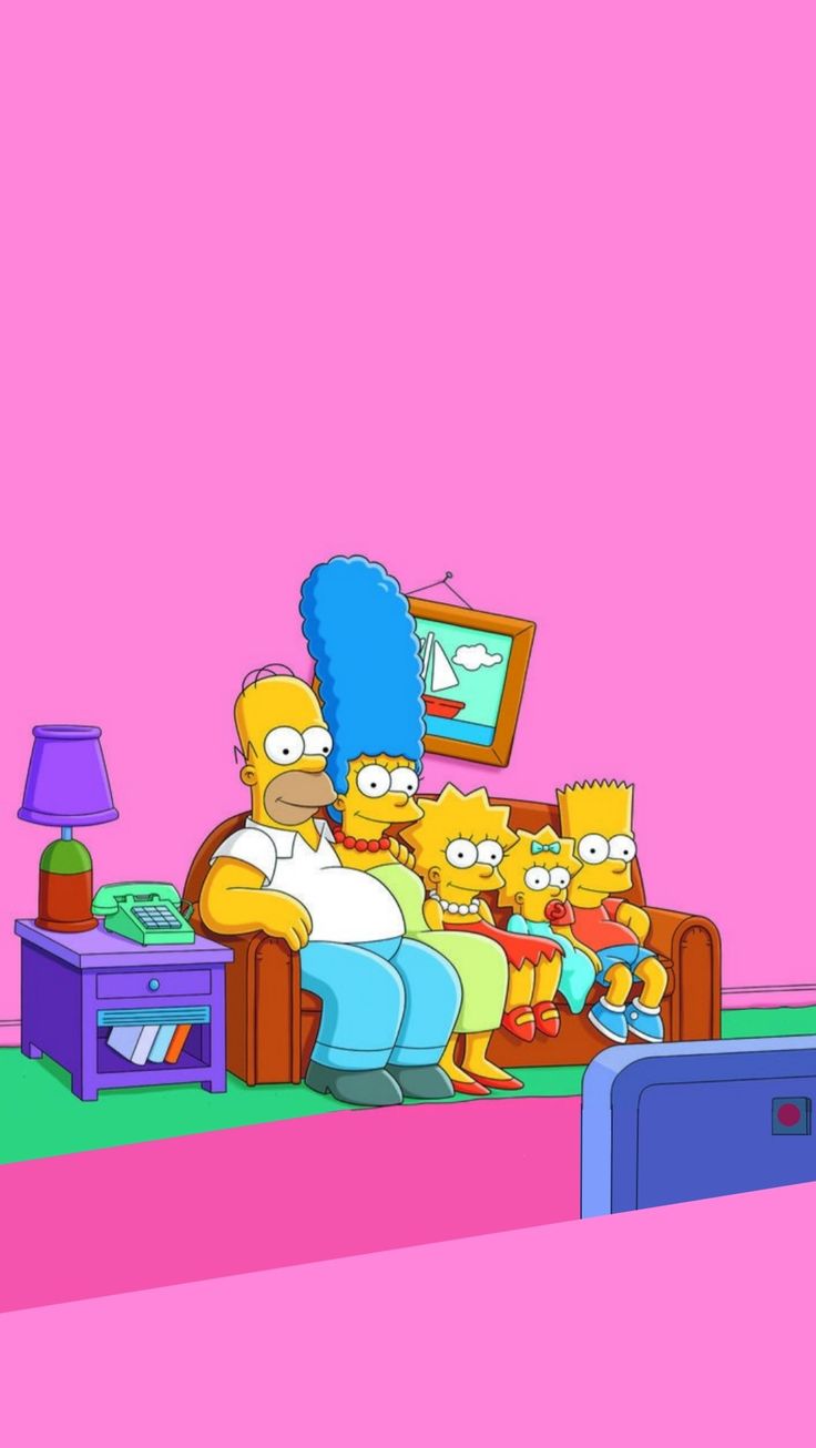 The Simpsons Couch Wallpapers - Wallpaper Cave