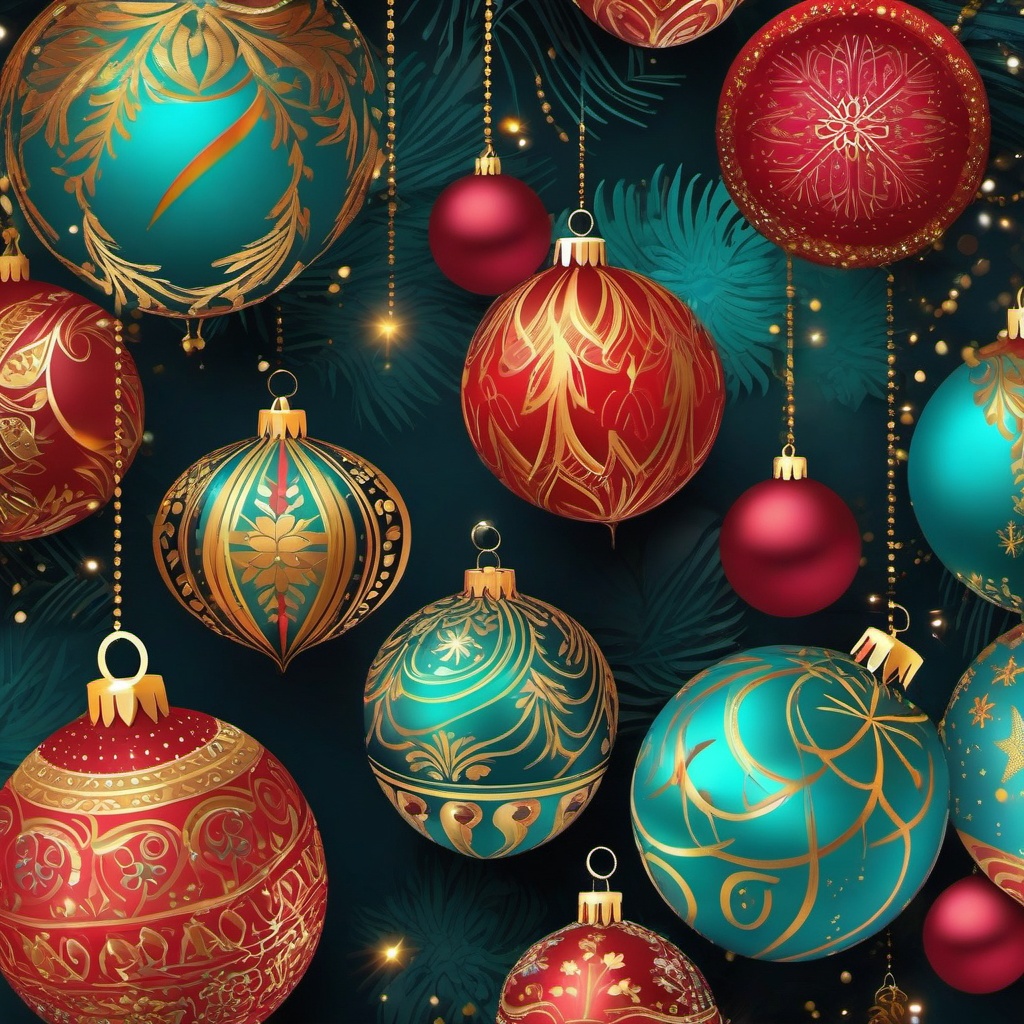 Christmas Baubles Wallpapers - Wallpaper Cave