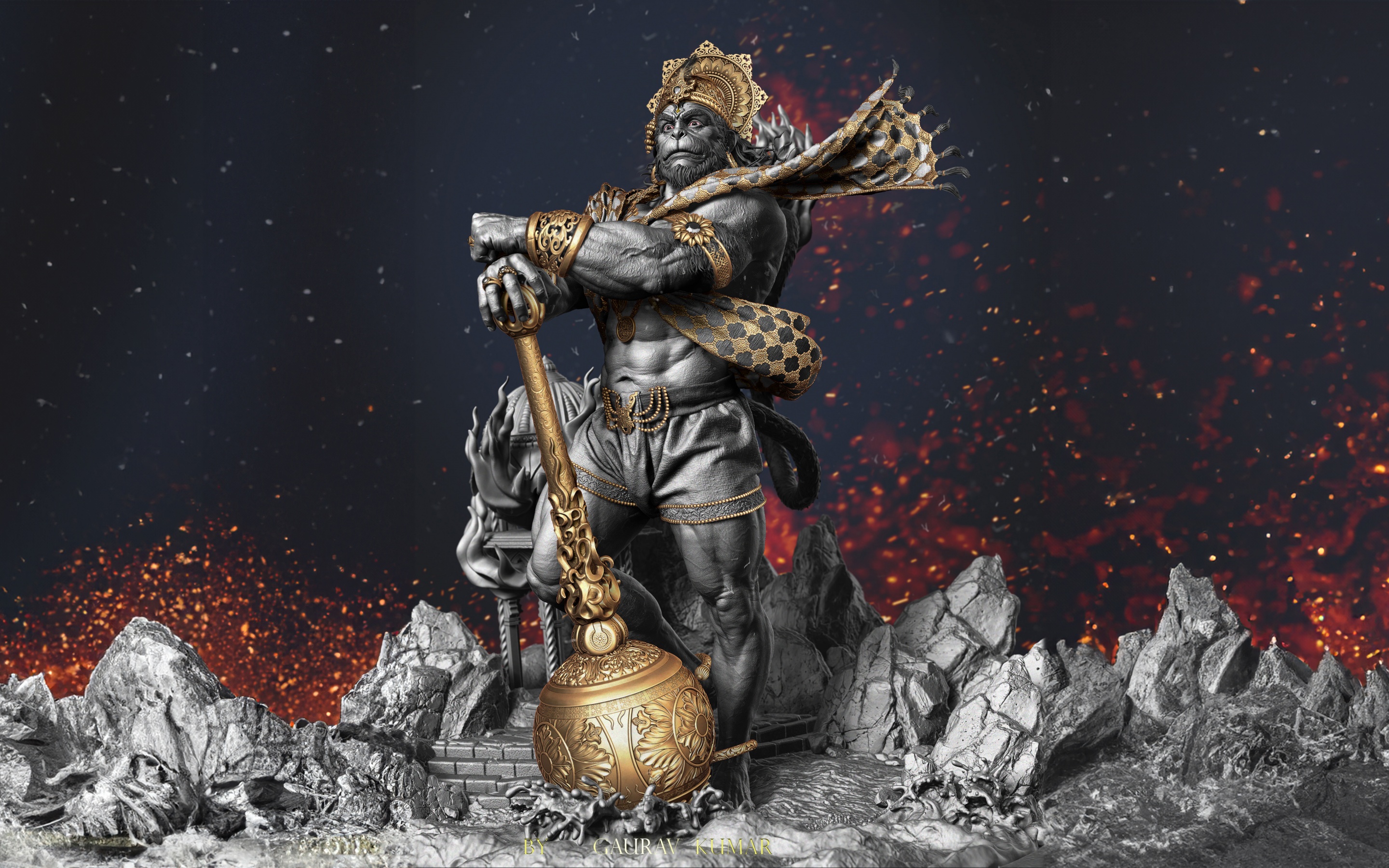 Lord Hanuman Desktop 4k Wallpapers - Wallpaper Cave