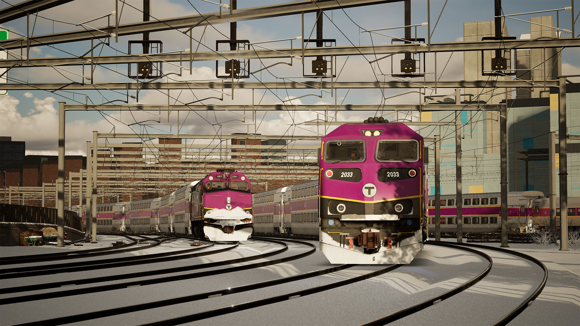 Train Sim World® 5: MBTA Commuter: Boston - Worcester - Wallpaper Cave
