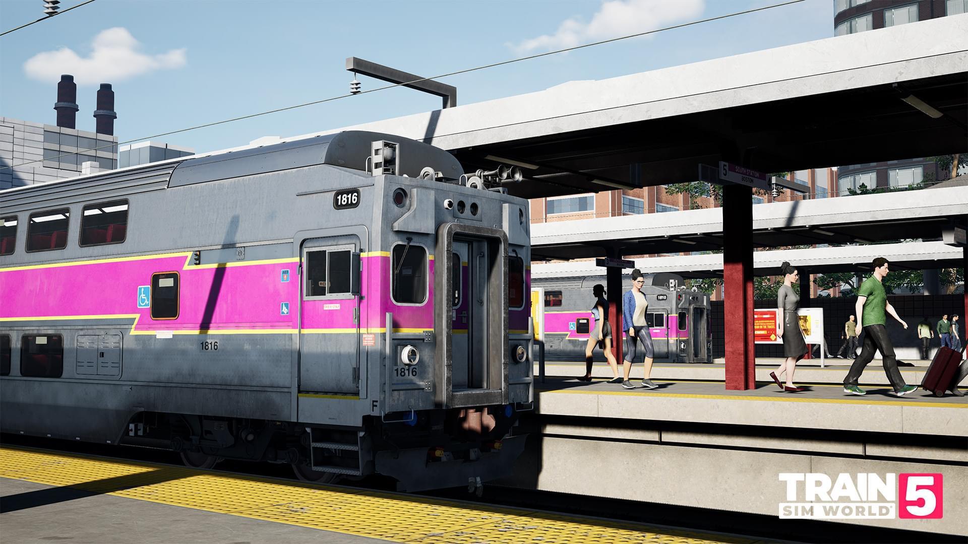 Train Sim World® 5: MBTA Commuter: Boston - Worcester - Wallpaper Cave