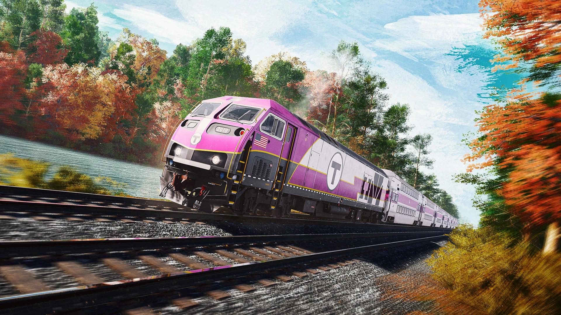 Train Sim World® 5: MBTA Commuter: Boston - Worcester - Wallpaper Cave