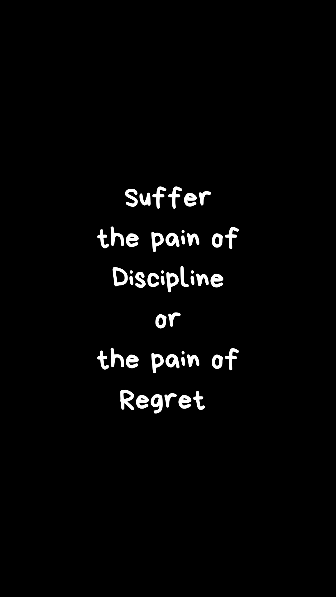 Discipline Or Regret Wallpapers - Wallpaper Cave