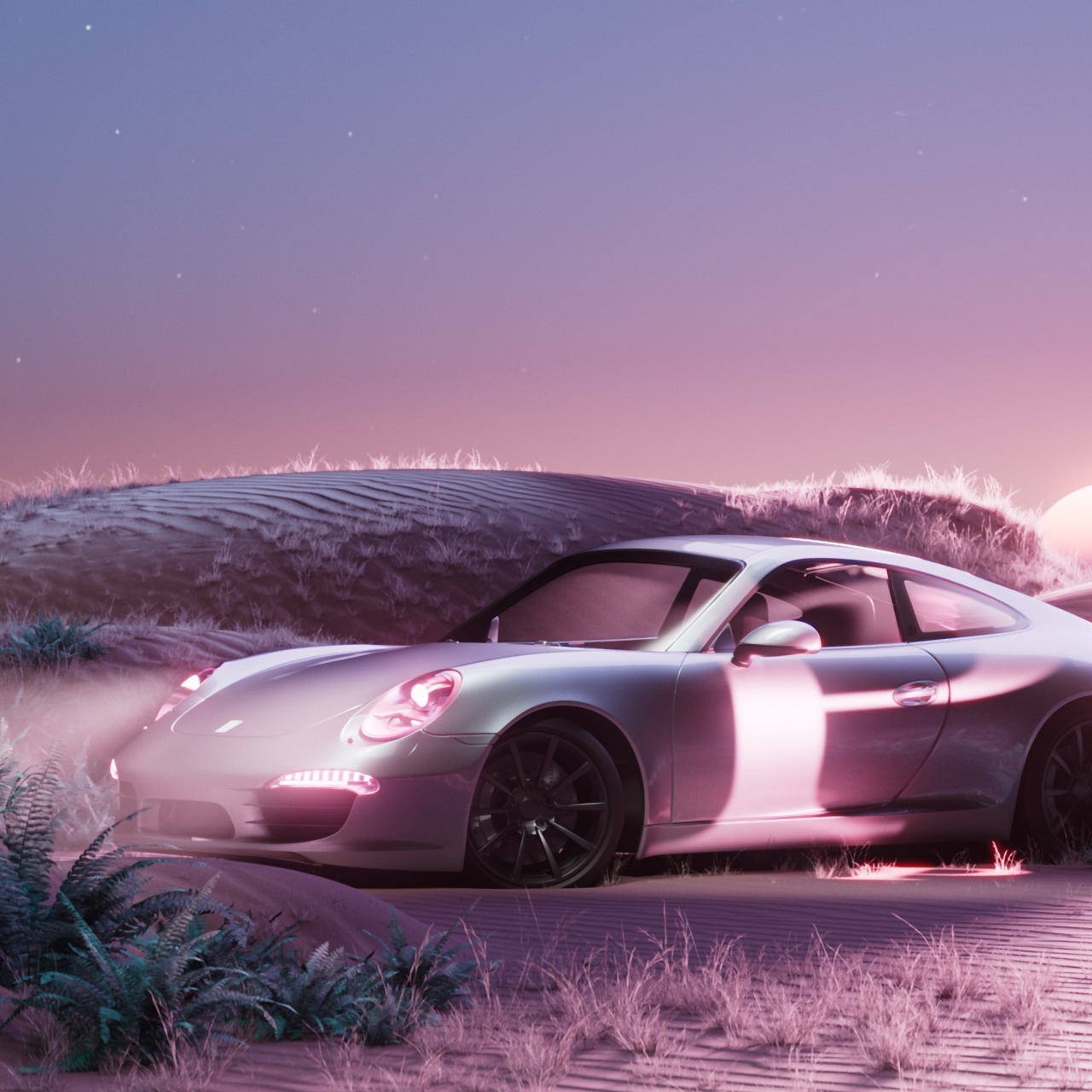Pink Porche Wallpapers - Wallpaper Cave