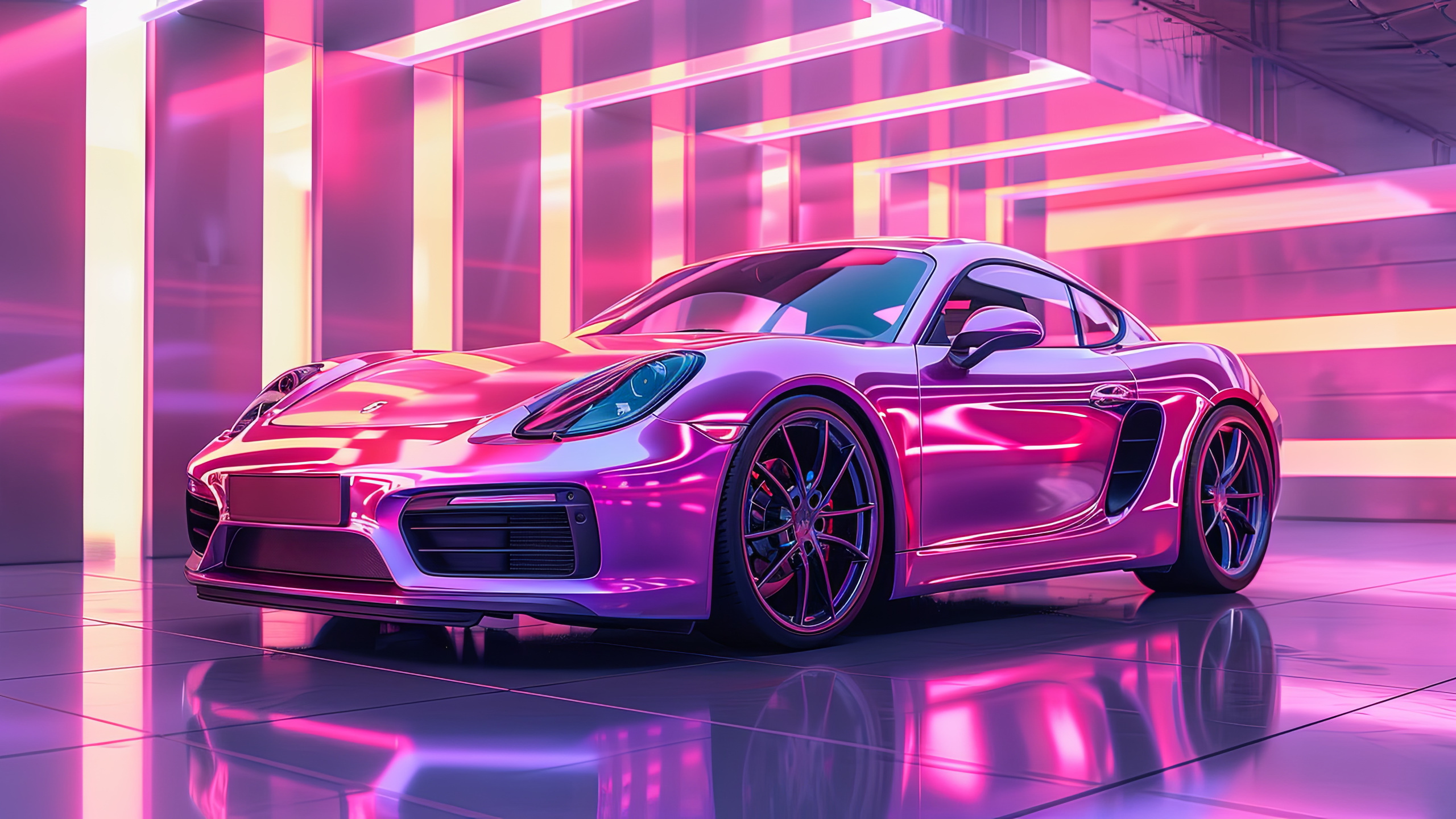 Pink Porche Wallpapers - Wallpaper Cave