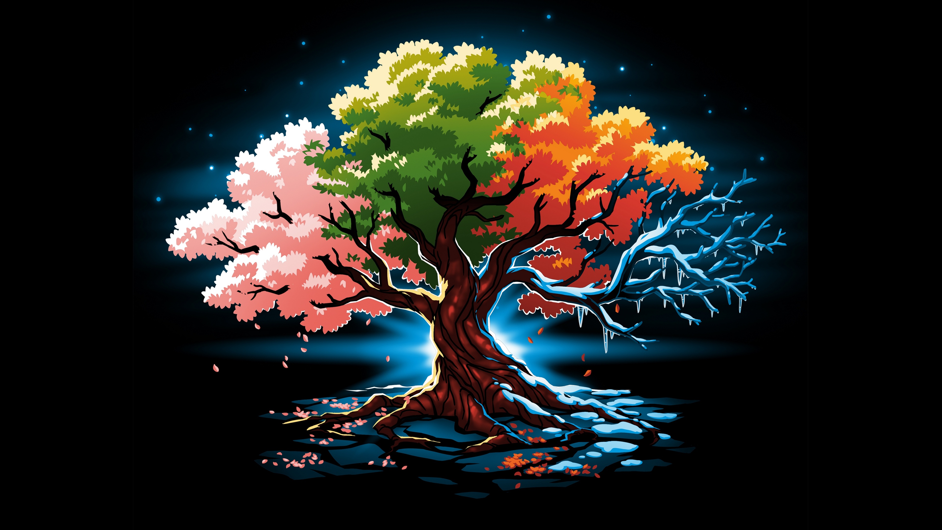 Colorful Trees Wallpapers - Wallpaper Cave