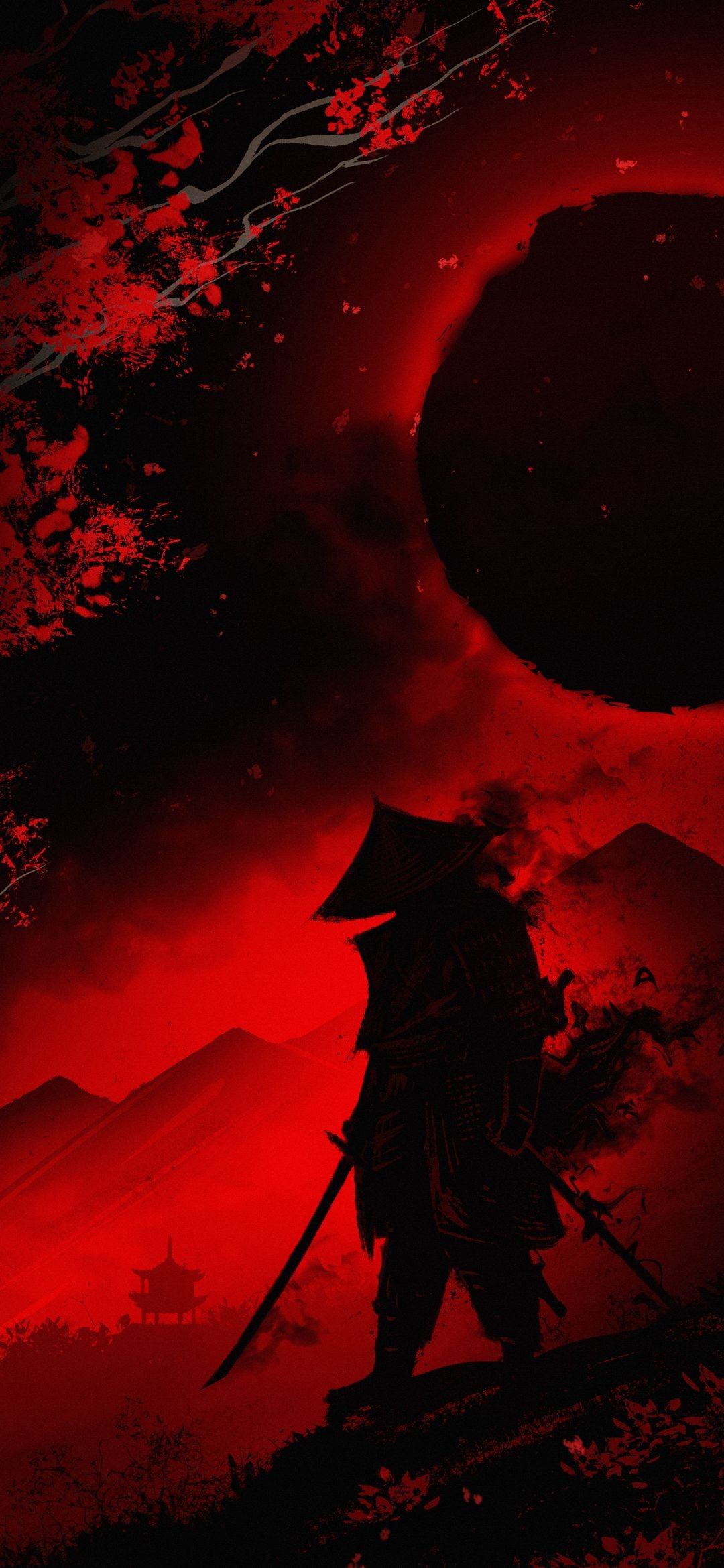 Red Black Samurai Wallpapers - Wallpaper Cave