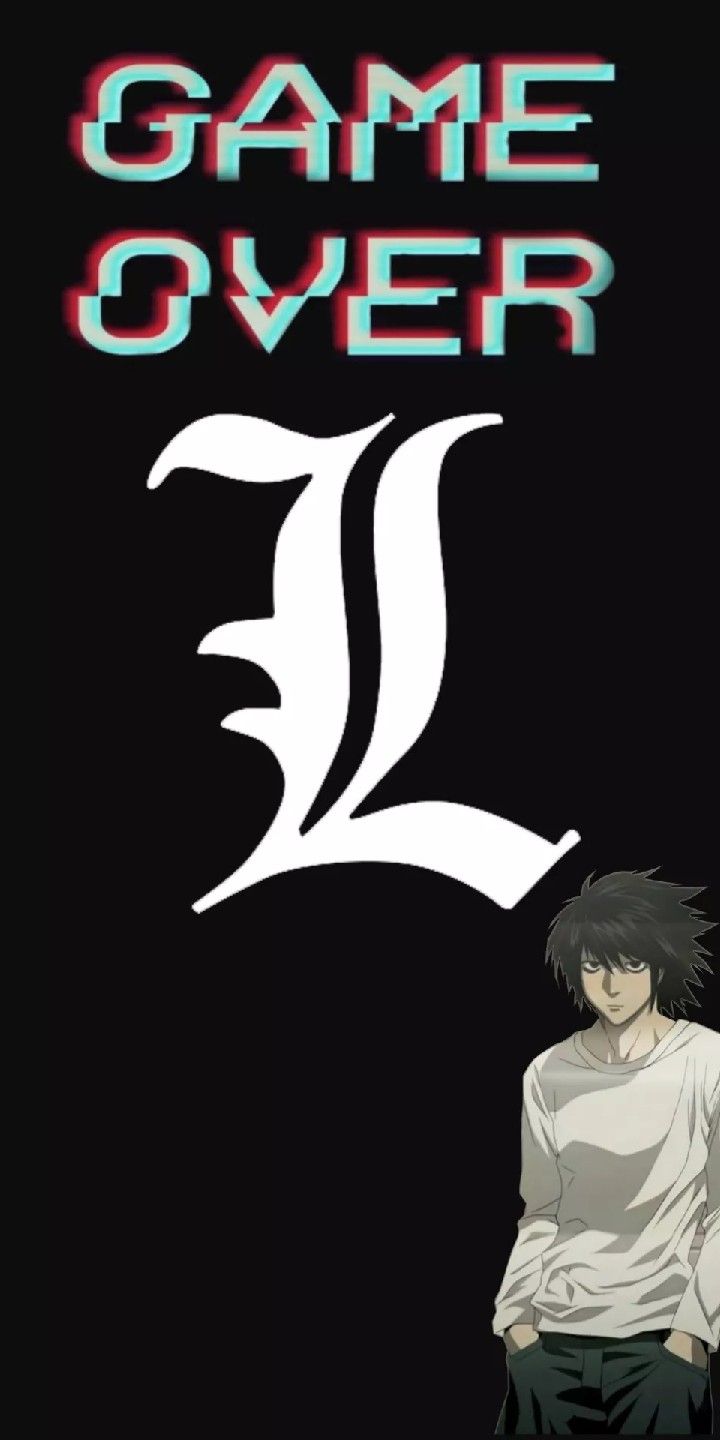 Death Note L Poster Wallpapers - Wallpaper Cave