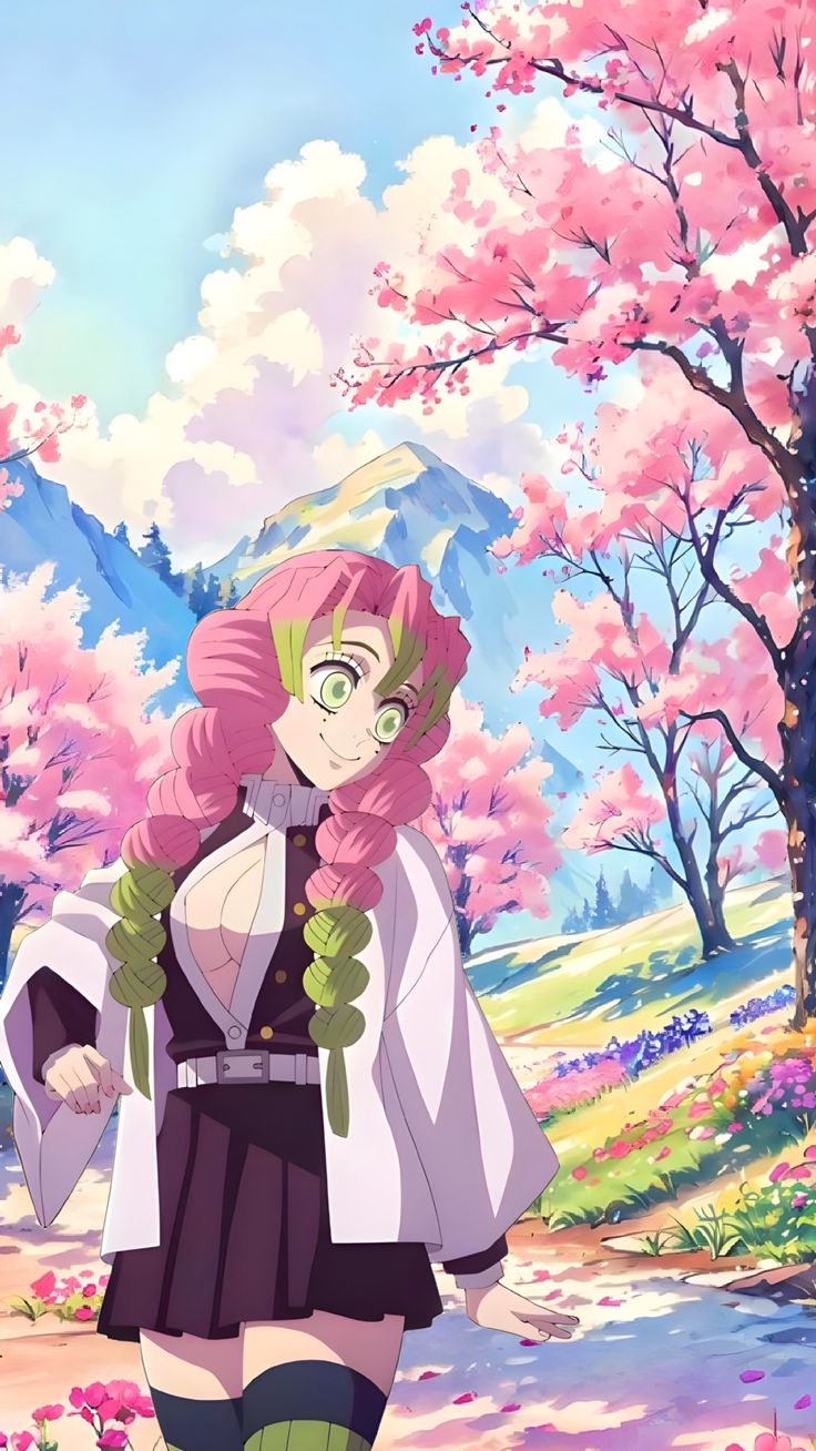 Mitsuri Phone Wallpapers - Wallpaper Cave