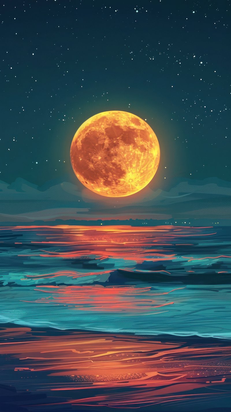 Moon Sunset Wallpapers - Wallpaper Cave