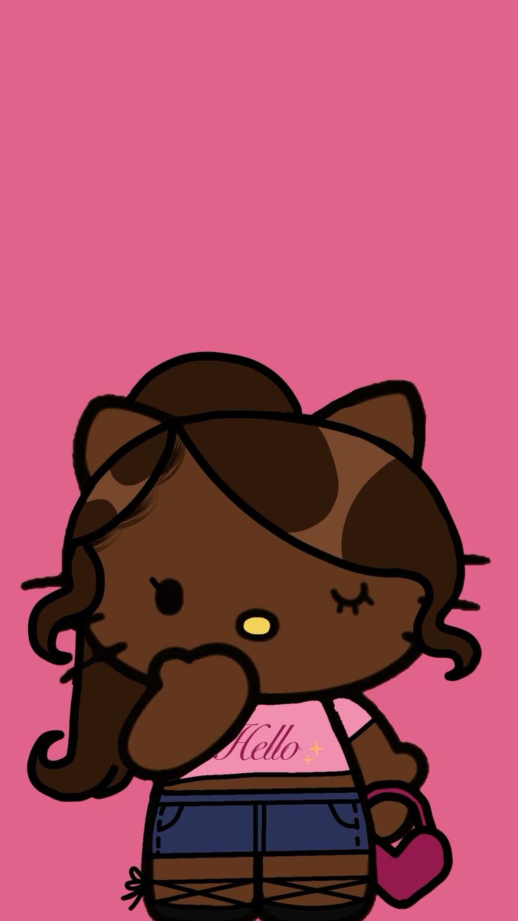 Black Girl Hello Kitty Wallpapers - Wallpaper Cave