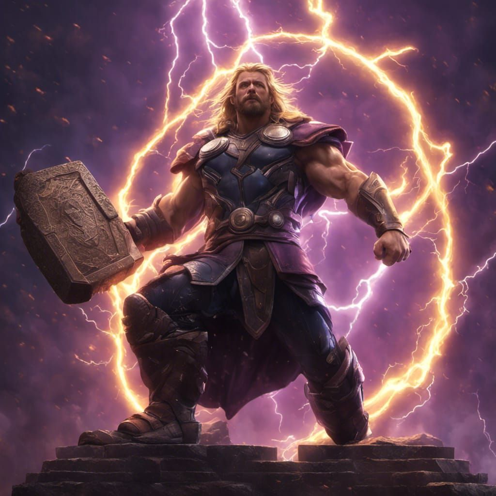 Thor Hammer Lightning Wallpapers - Wallpaper Cave