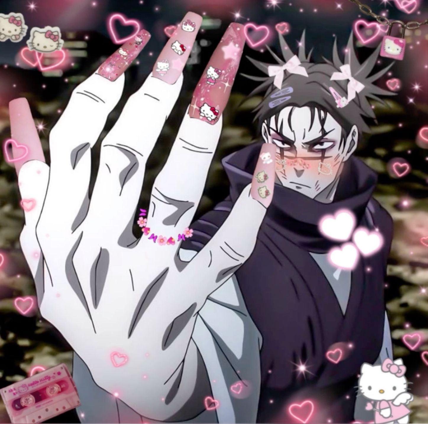 JJK Hello Kitty Wallpapers - Wallpaper Cave