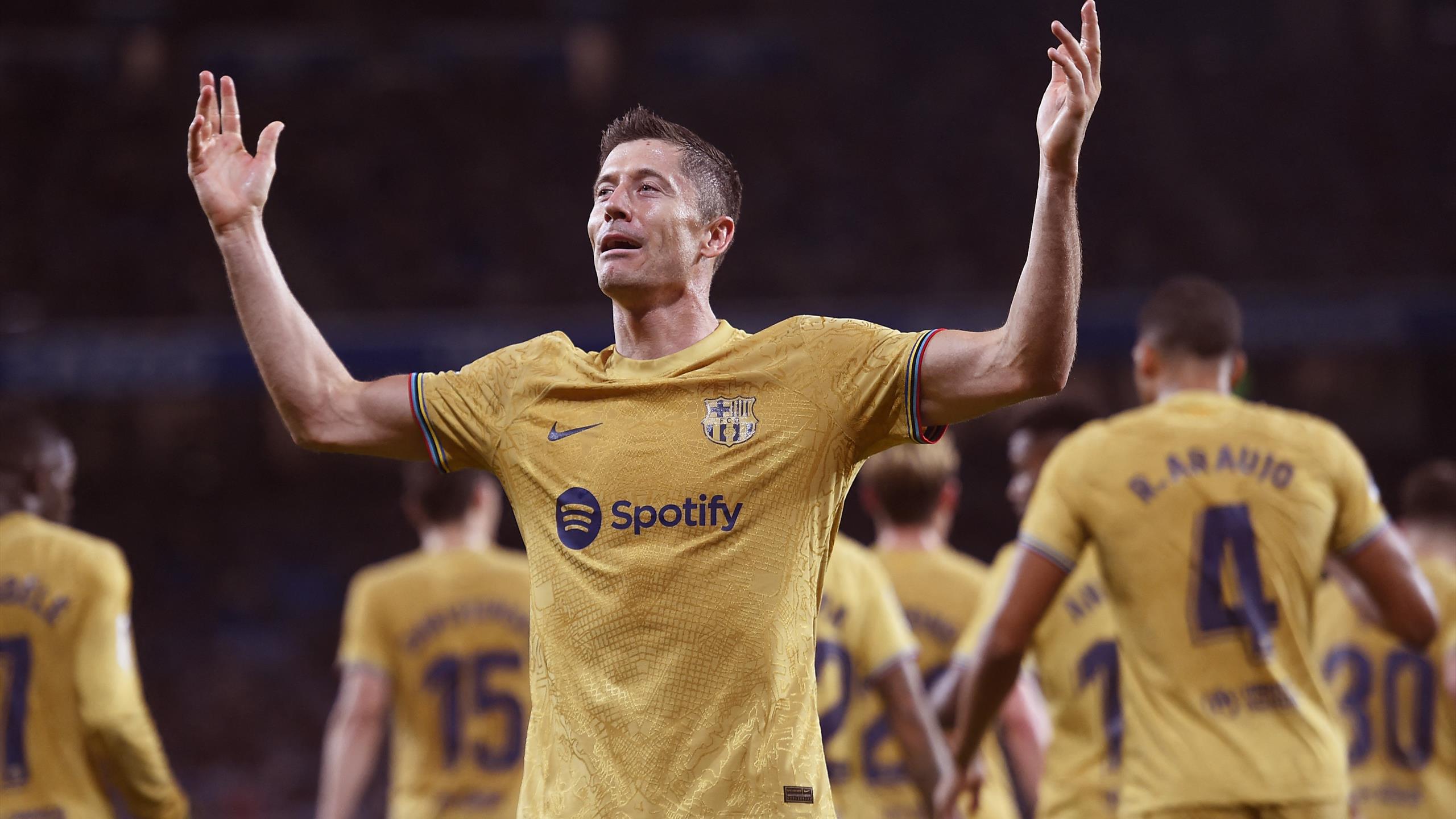 Robert Lewandowski Barcelona 4k Wallpapers - Wallpaper Cave