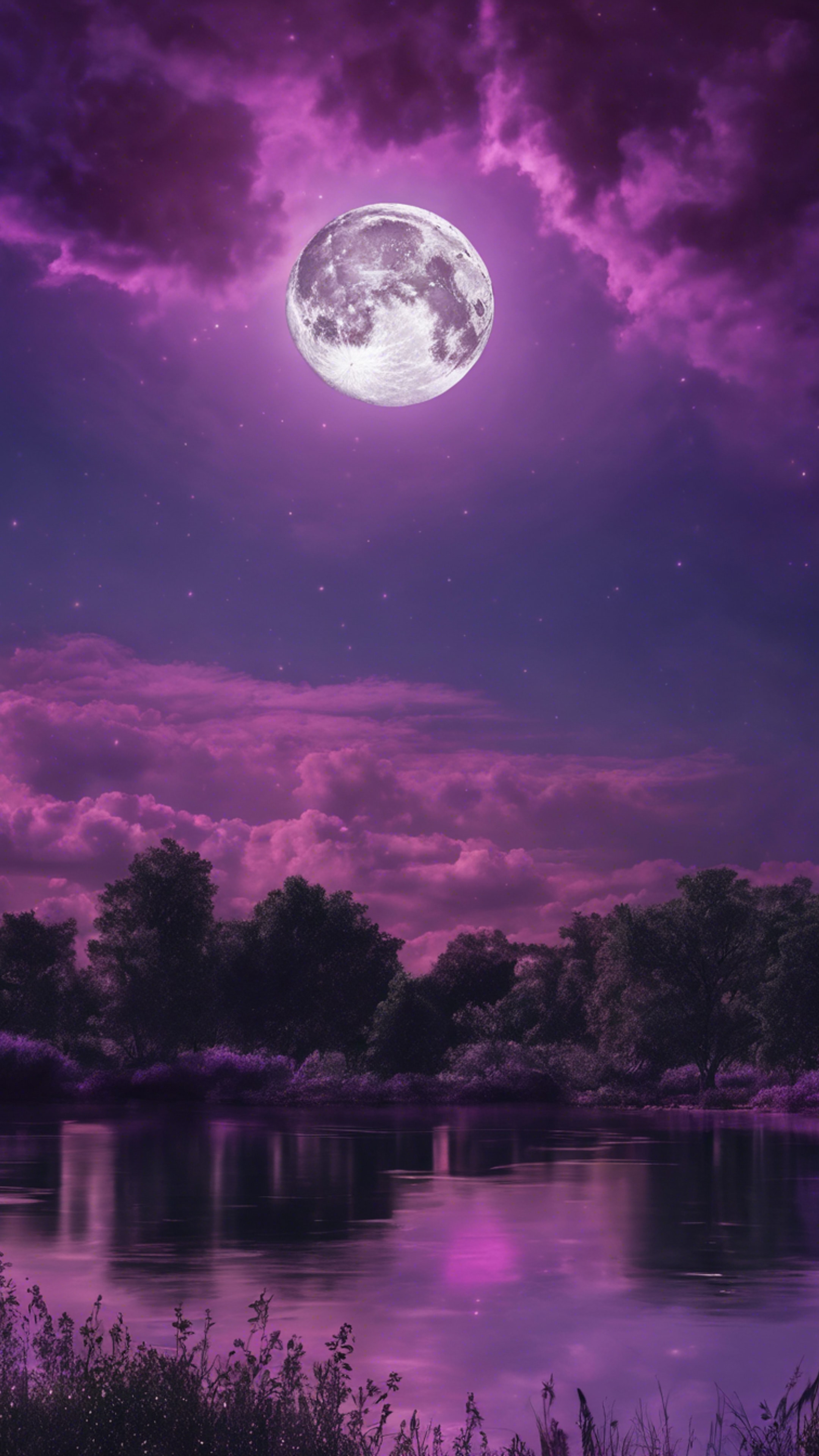 Purple Night Phone Wallpapers - Wallpaper Cave