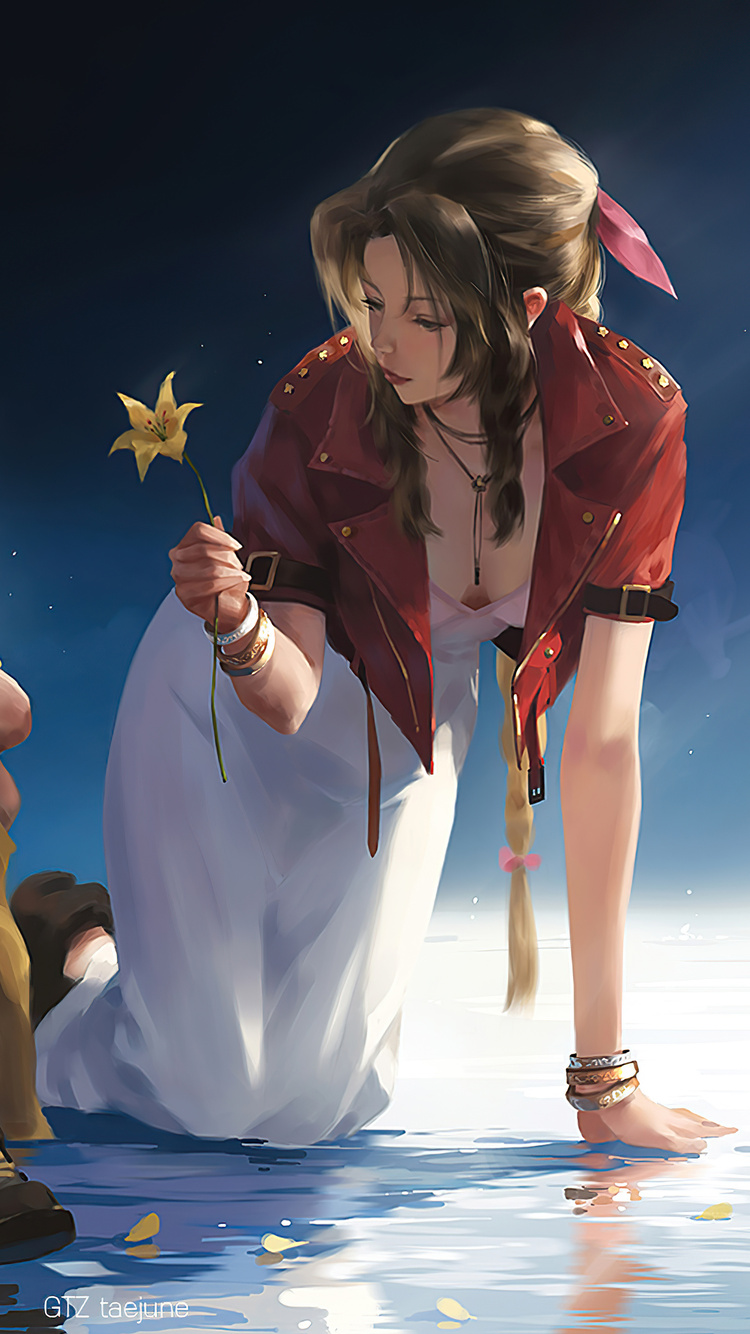 Aerith iPhone Wallpapers - Wallpaper Cave