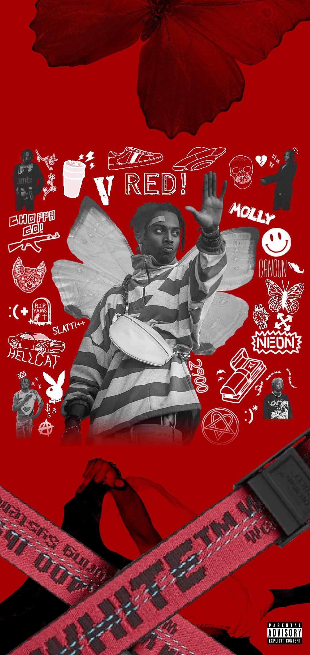 Whole Lotta Red iPhone Wallpapers - Wallpaper Cave