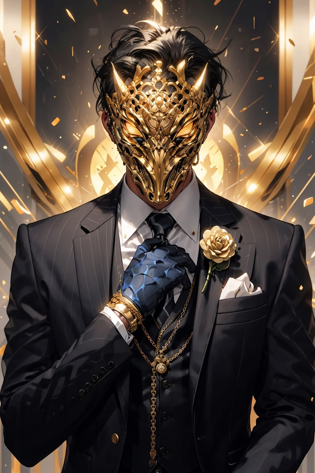 Gold Mask Wallpapers - Wallpaper Cave