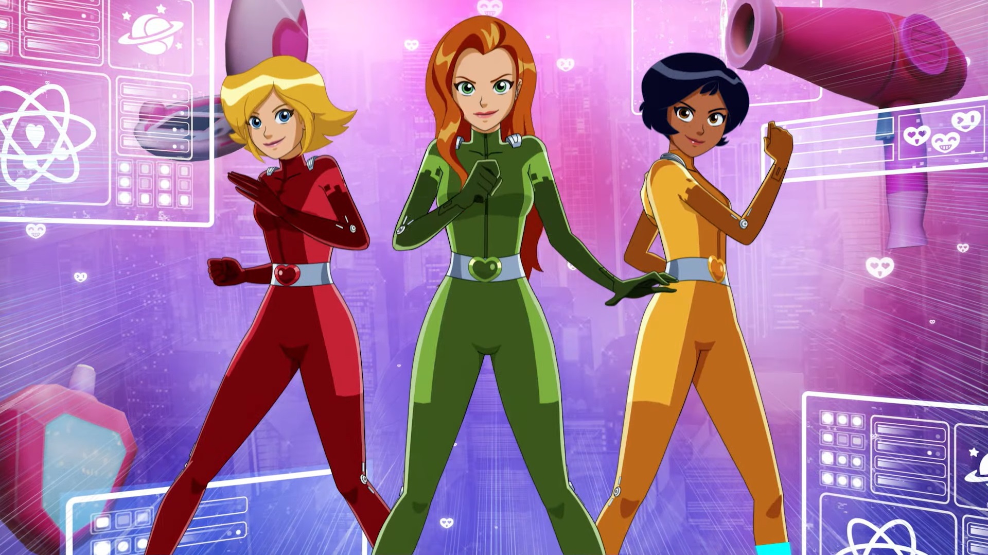 Totally Spies! - Cyber Mission Wallpapers - Wallpaper Cave