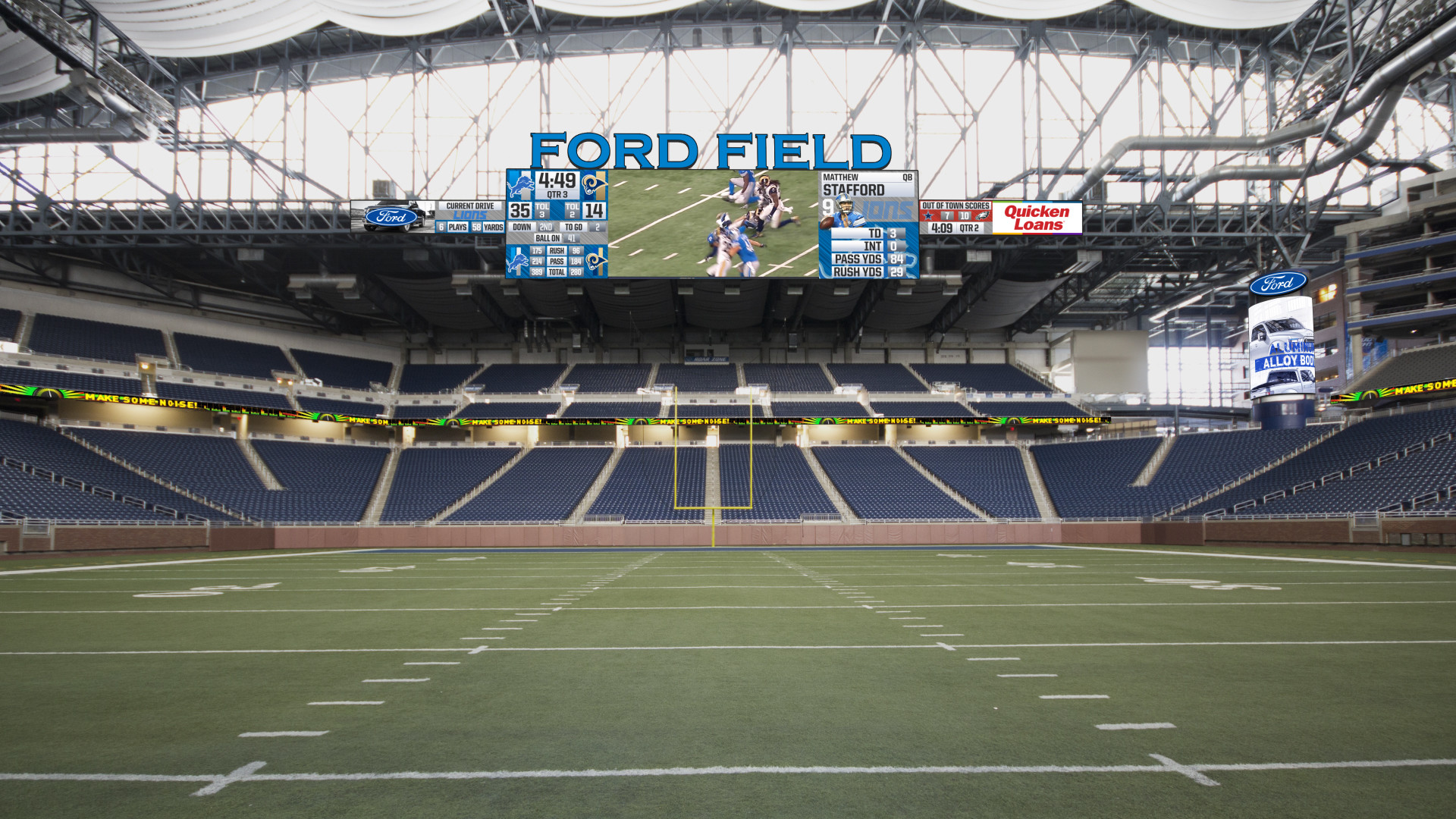 Ford Field Wallpapers - Wallpaper Cave