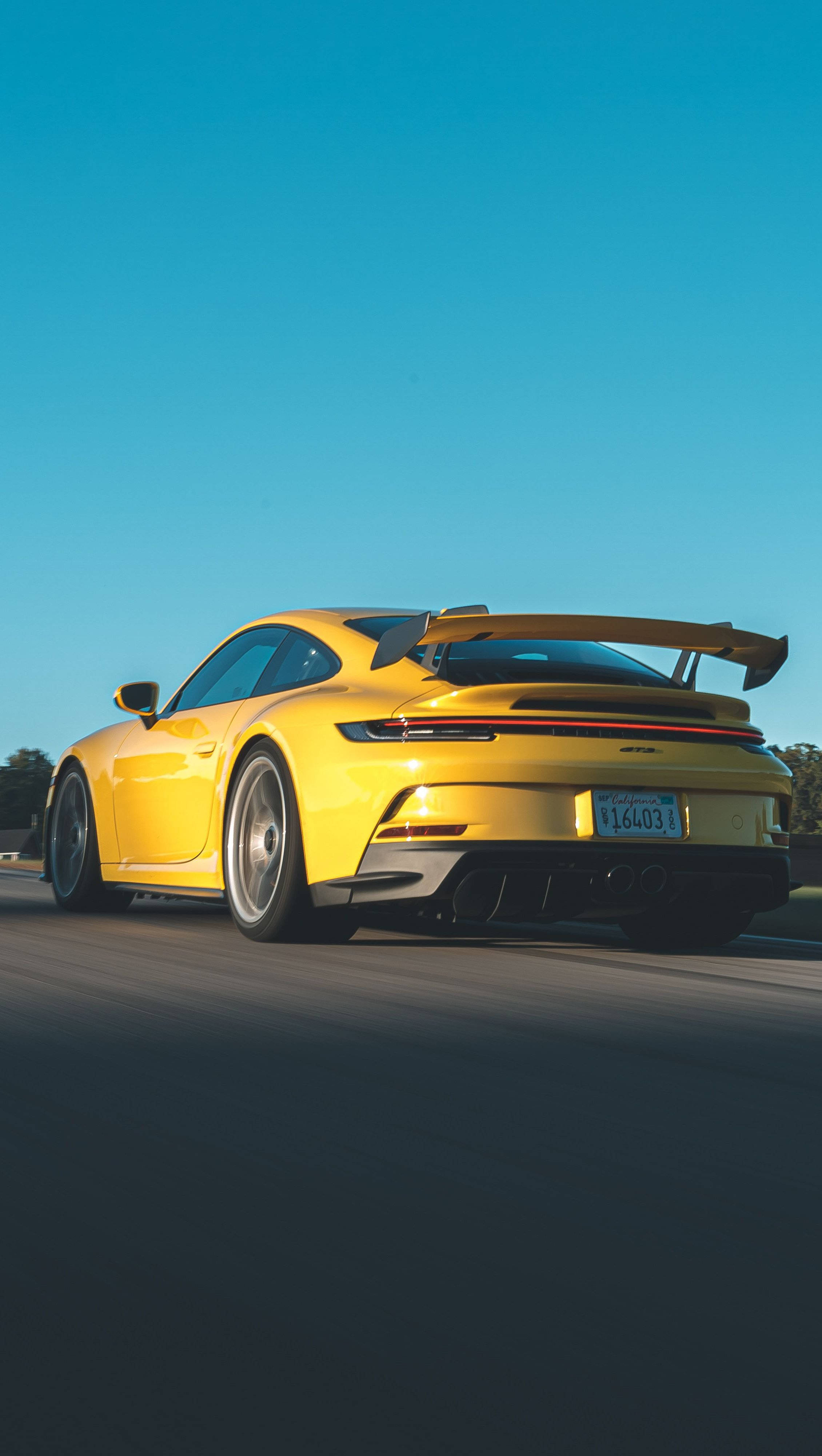 Porsche Yellow Wallpapers - Wallpaper Cave