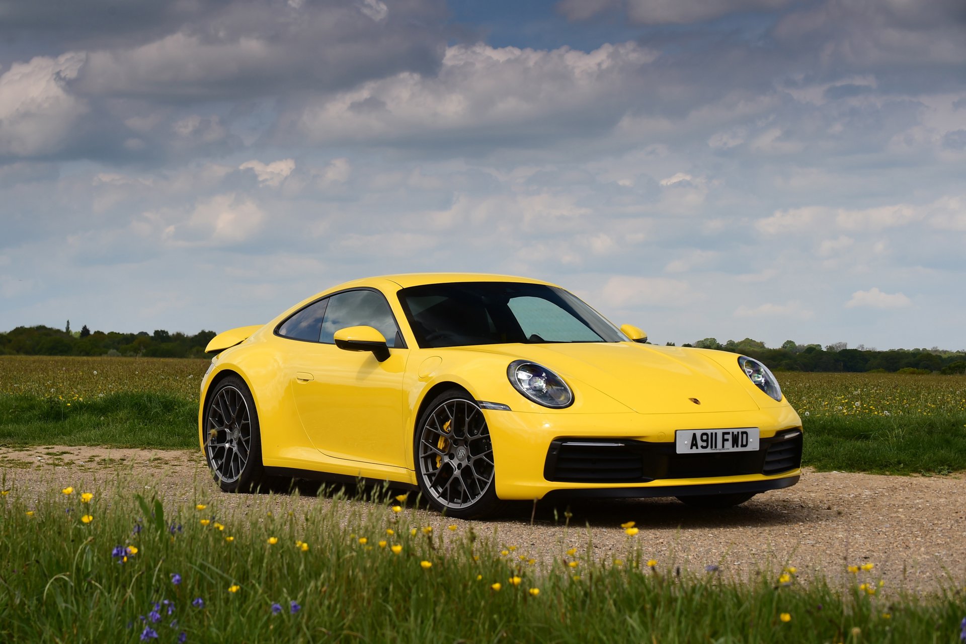 Porsche Yellow Wallpapers - Wallpaper Cave