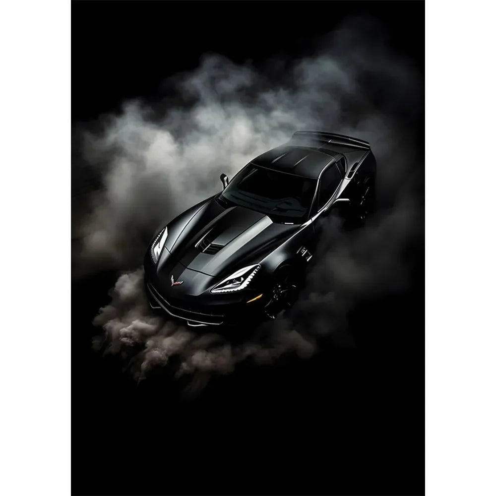 Corvette Black Wallpapers - Wallpaper Cave