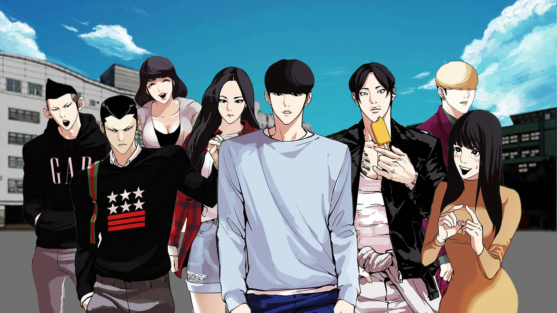 Lookism Manhwa Wallpapers - Wallpaper Cave