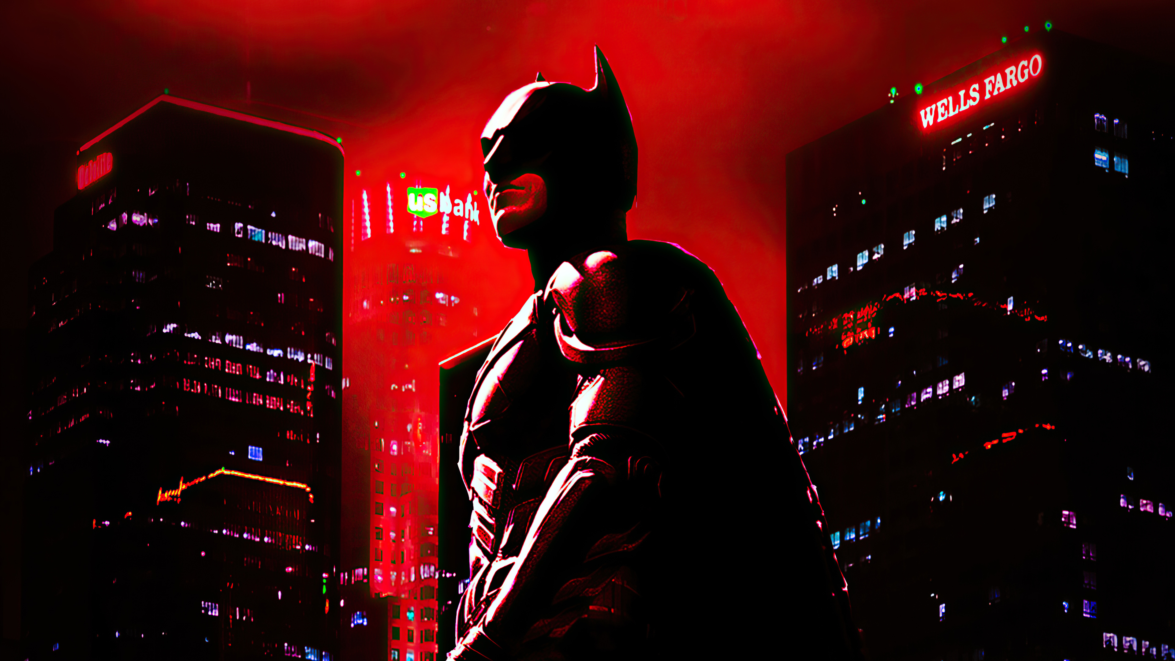 Batman 4k Red Wallpapers - Wallpaper Cave