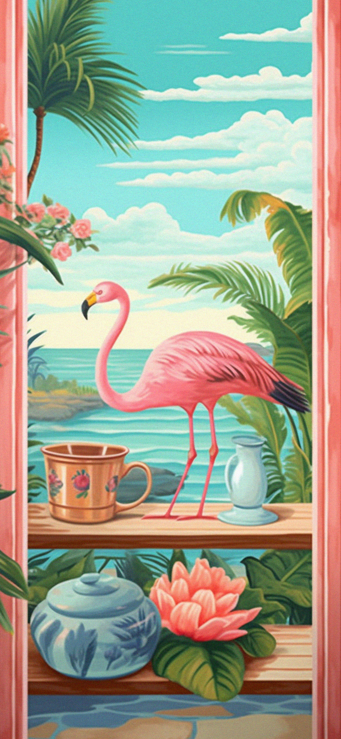 iPhone Flamingo Wallpapers - Wallpaper Cave
