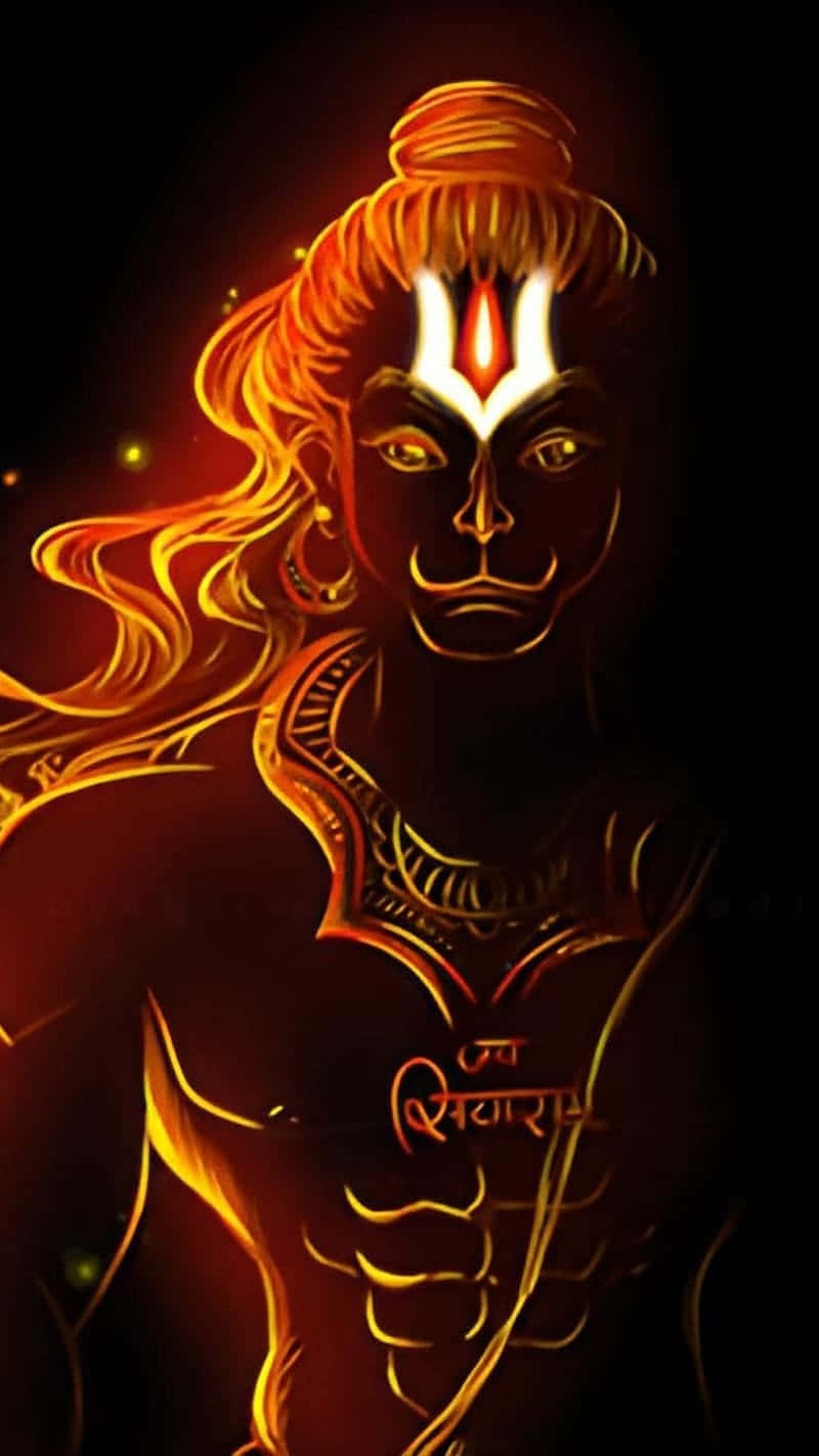 Hanuman Neon Wallpapers - Wallpaper Cave