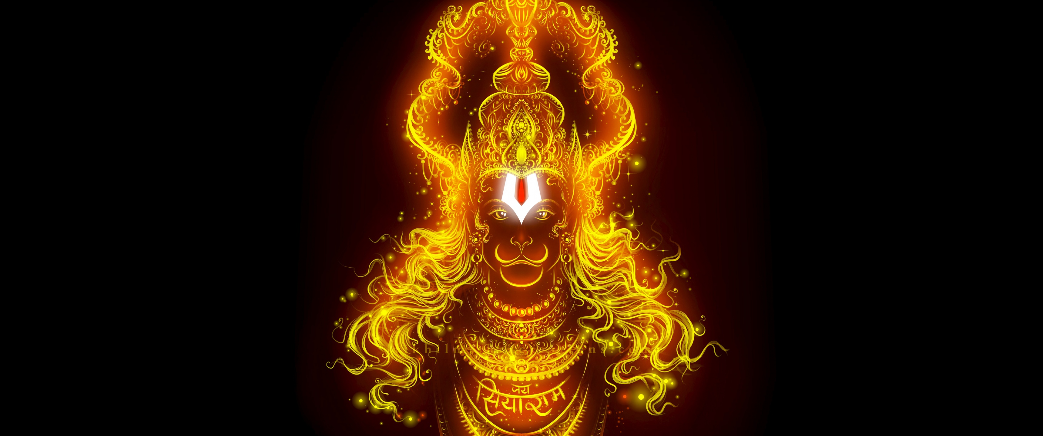 Hanuman Neon Wallpapers - Wallpaper Cave