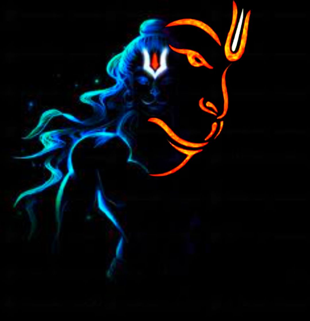 Hanuman Neon Wallpapers - Wallpaper Cave