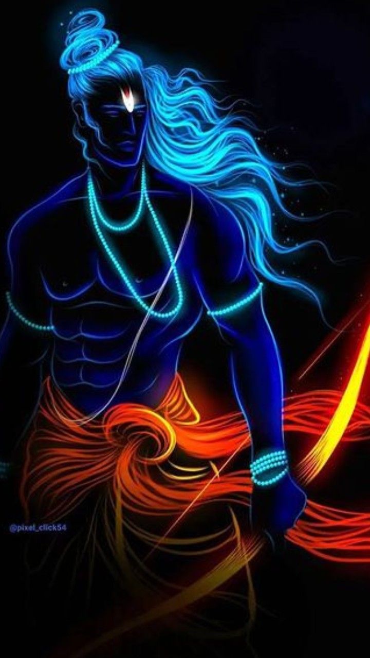 Hanuman Neon Wallpapers - Wallpaper Cave