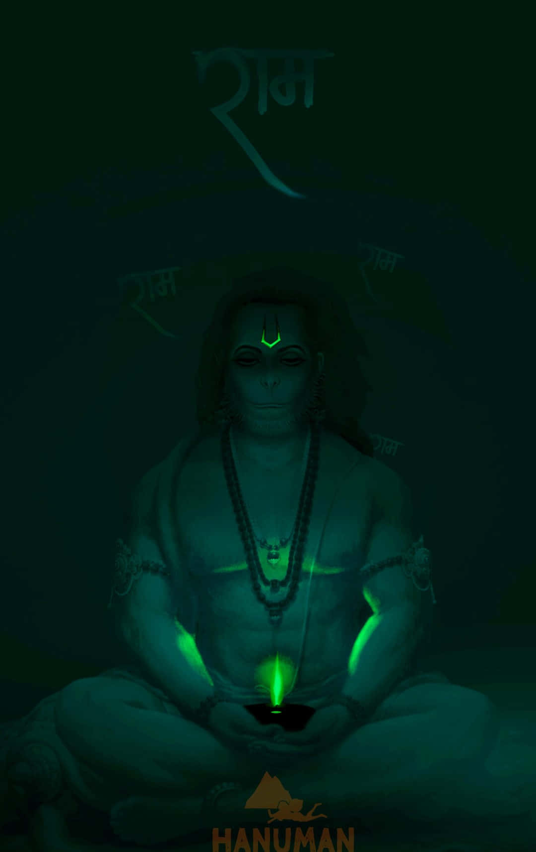 Hanuman Neon Wallpapers - Wallpaper Cave