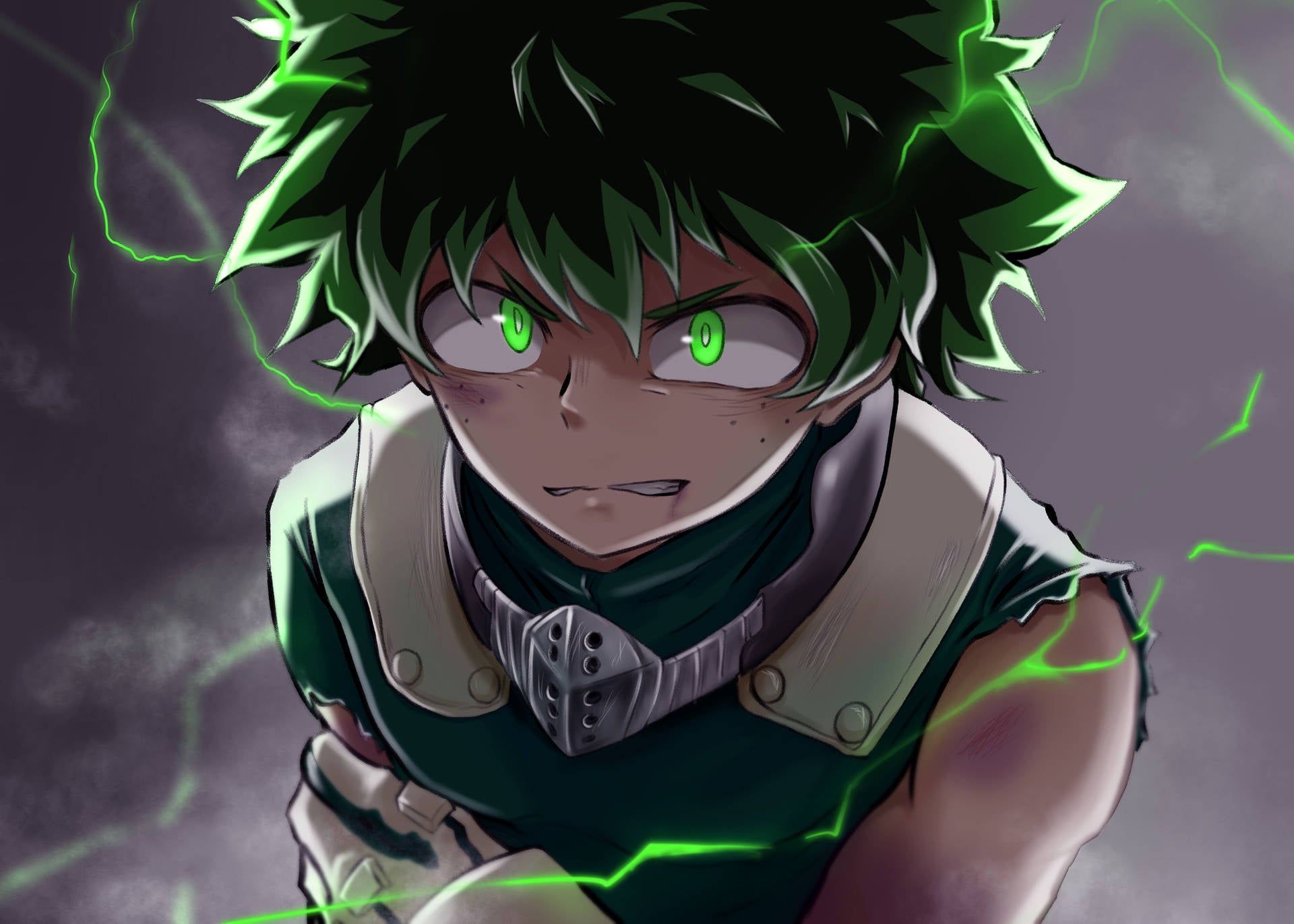 Deku Glowing Eyes Wallpapers - Wallpaper Cave