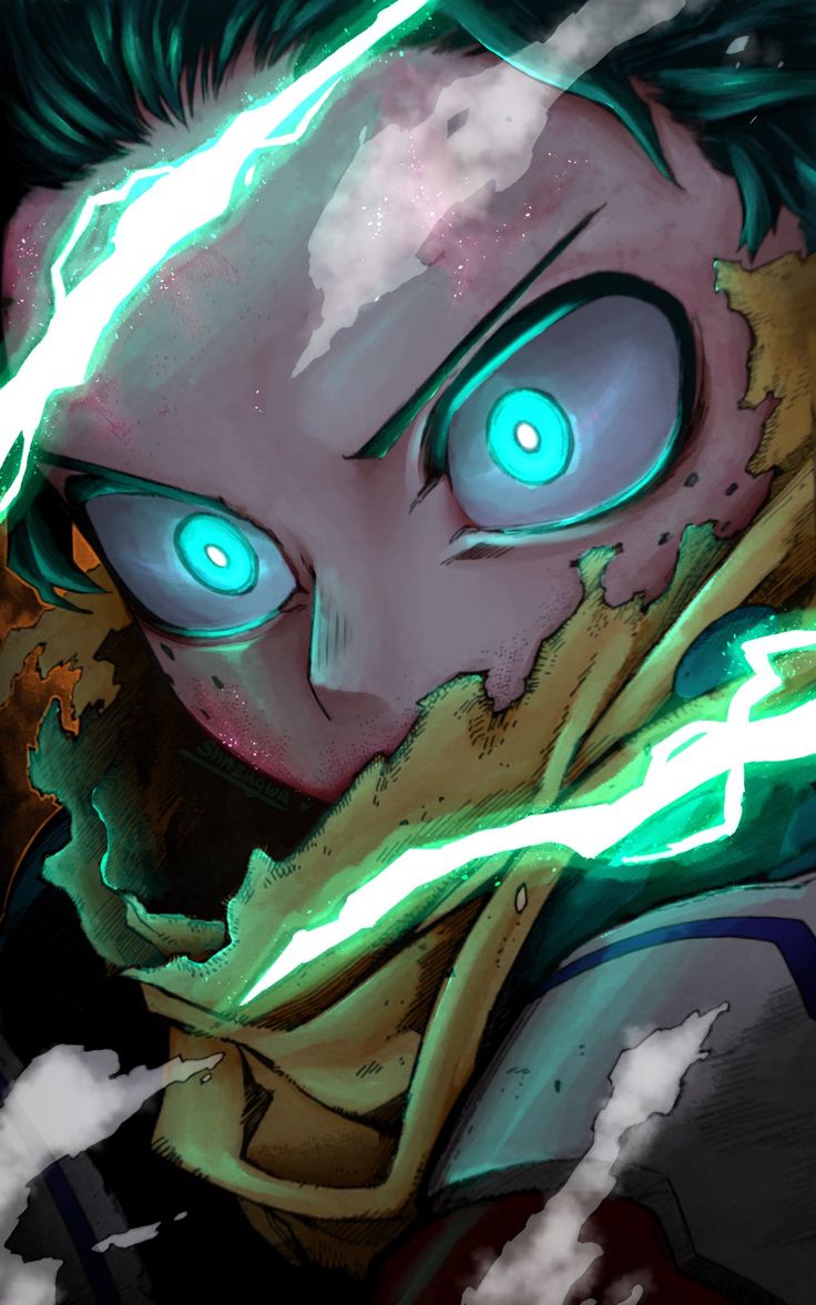 Deku Glowing Eyes Wallpapers - Wallpaper Cave