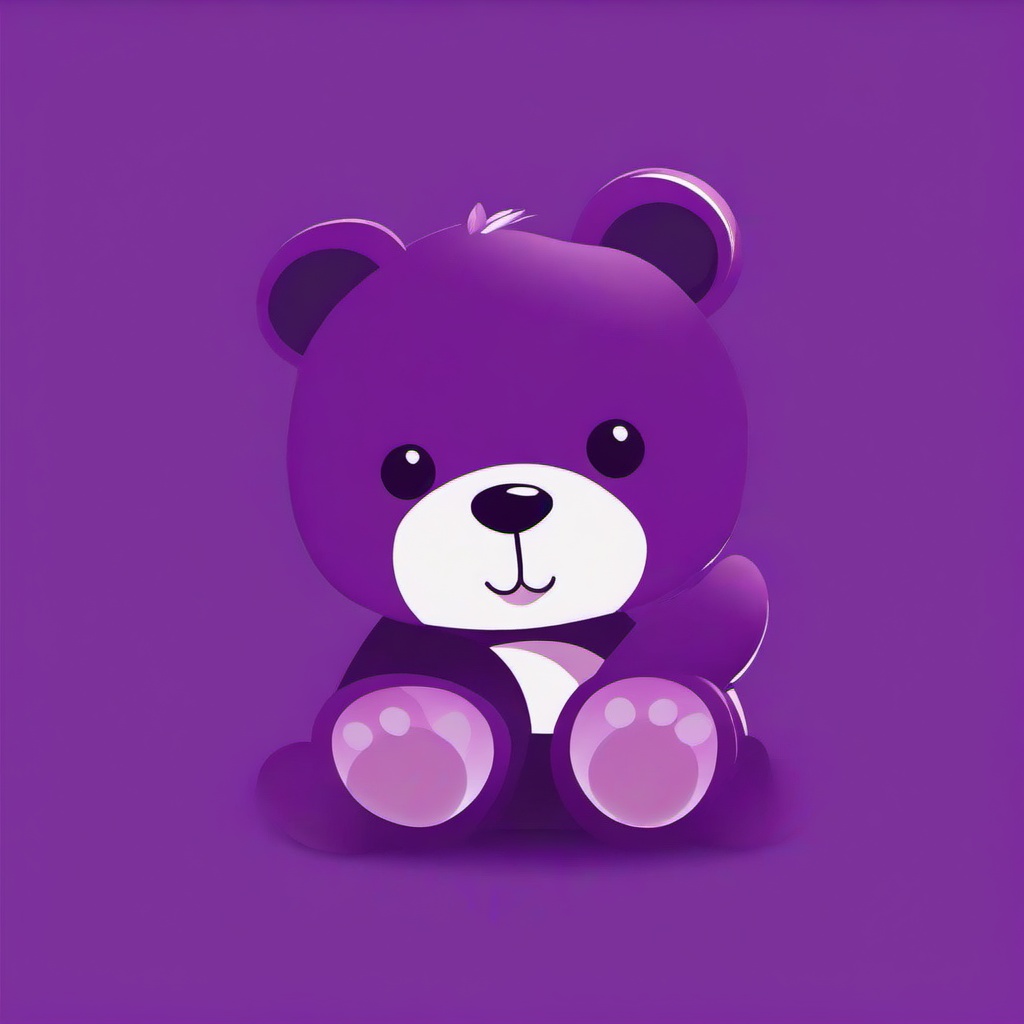 Cute Purple Bear Wallpapers - Wallpaper Cave