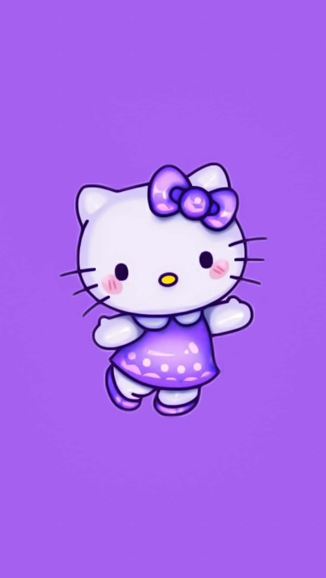 Light Purple Hello Kitty Wallpapers Wallpaper Cave