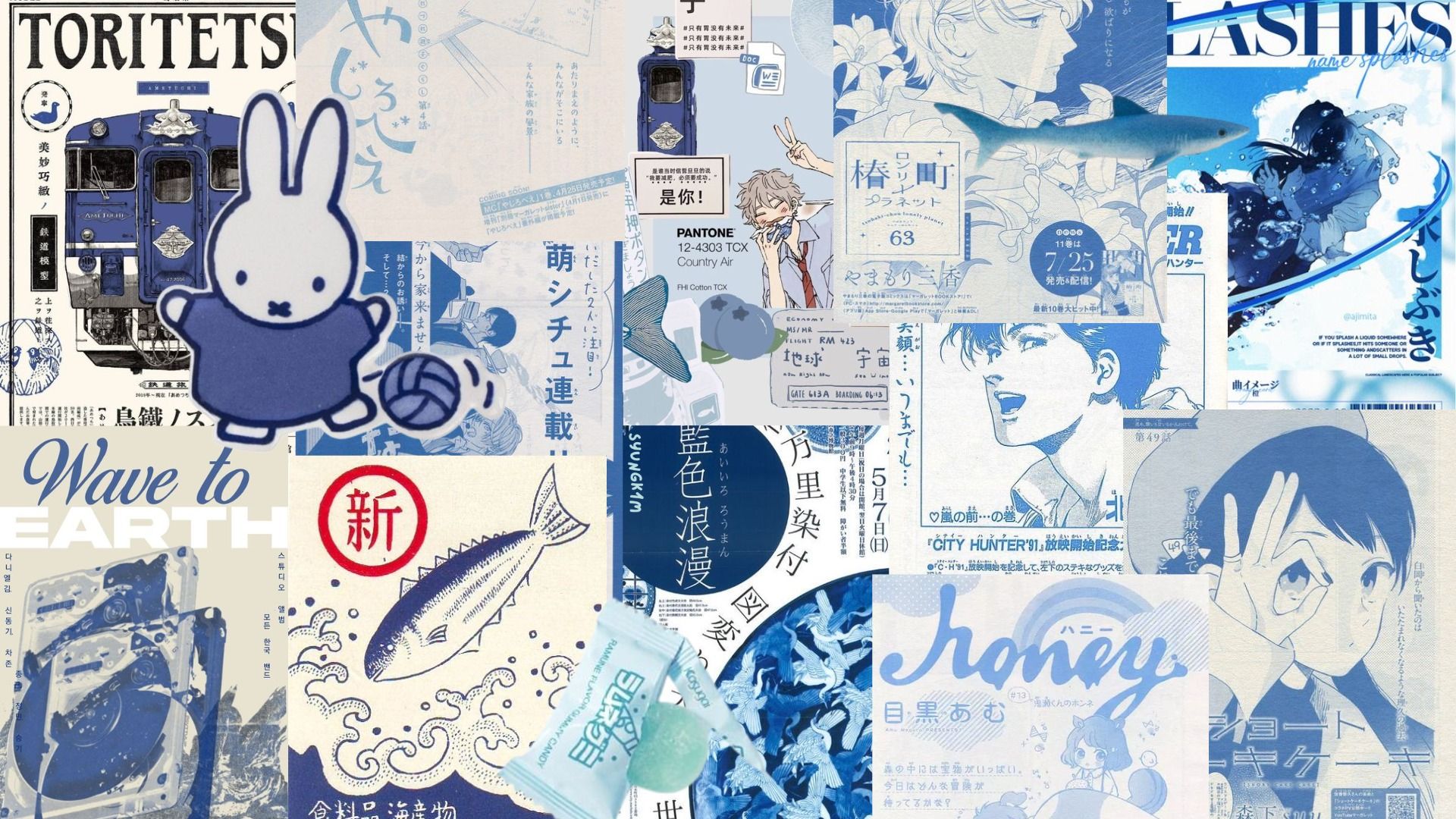 Blue Juminocore Desktop Wallpapers - Wallpaper Cave