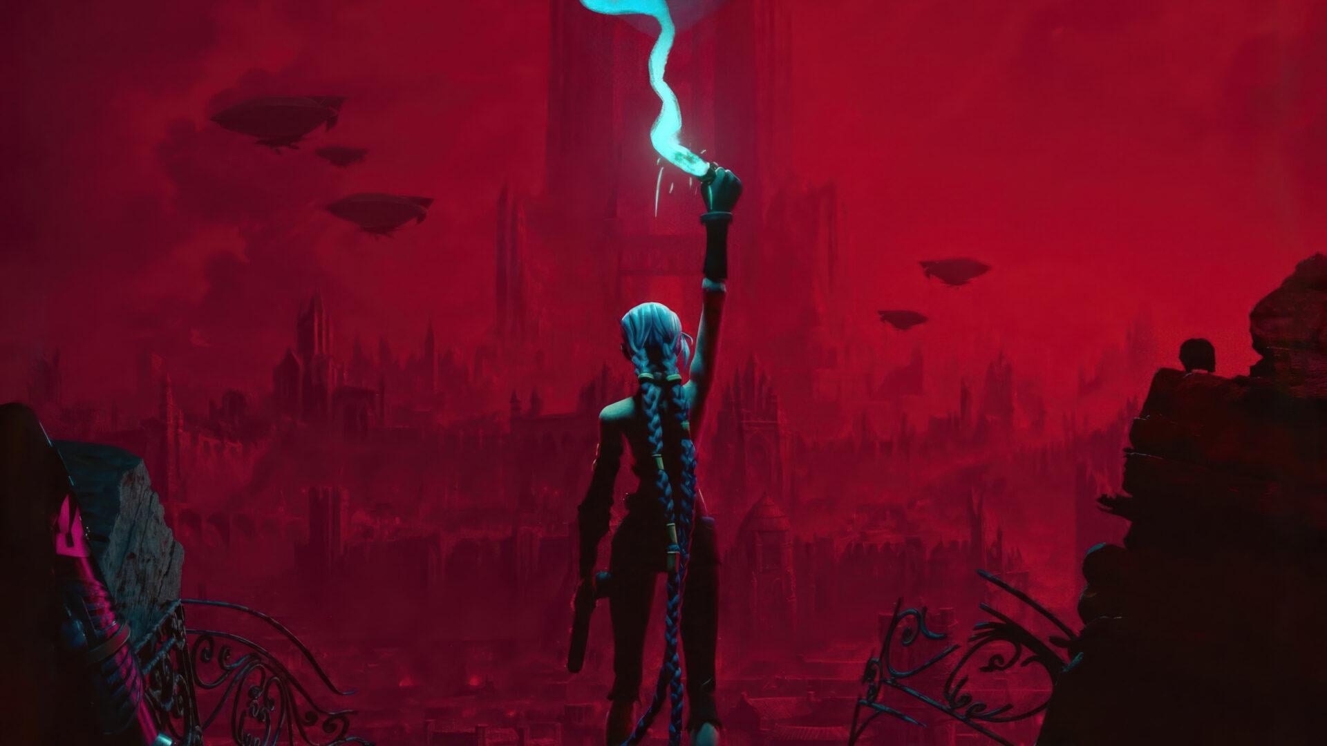 Jinx Arcane UHD Wallpapers - Wallpaper Cave