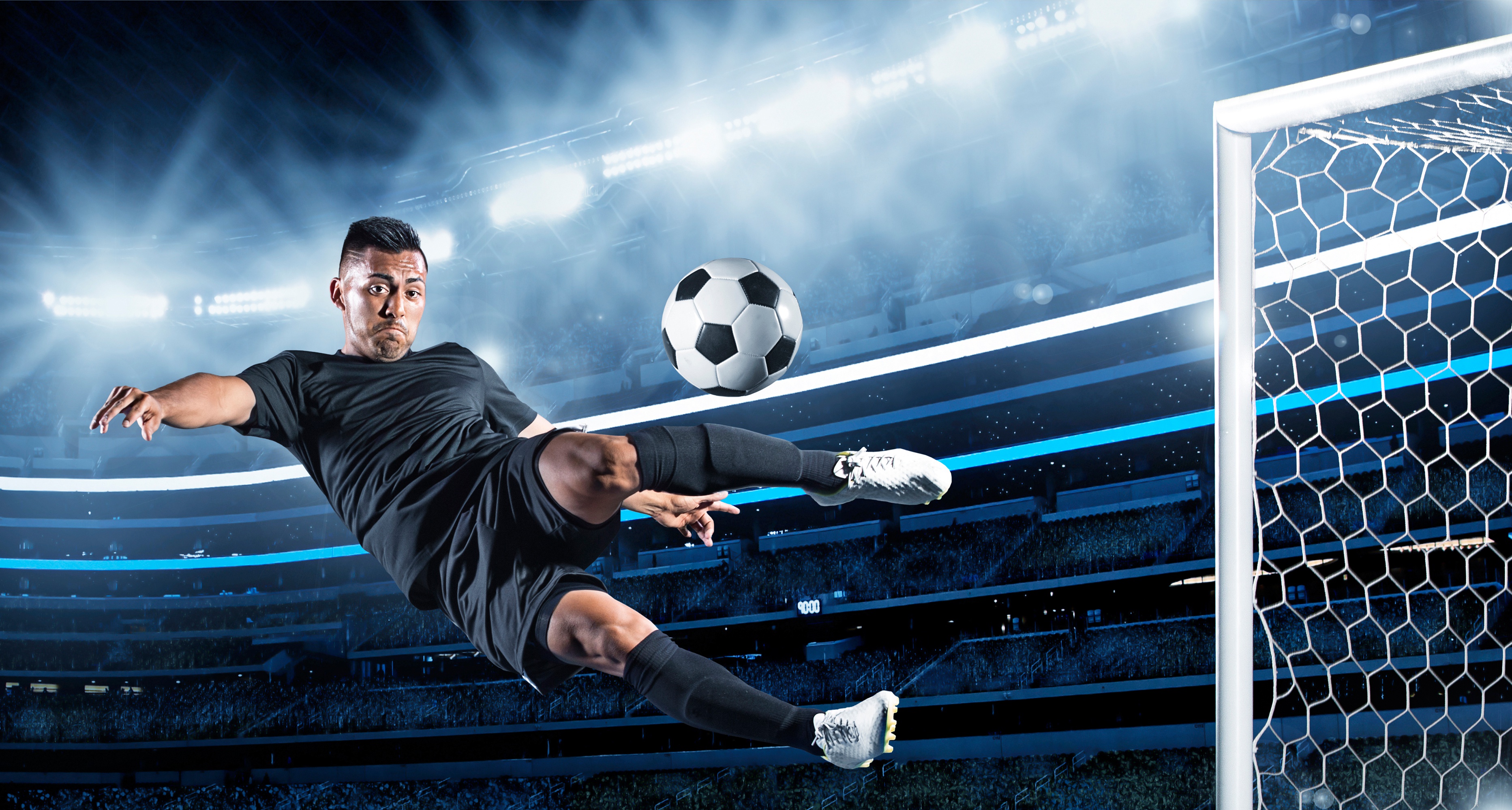Soccer Player Kicking A Ball Wallpapers - Wallpaper Cave