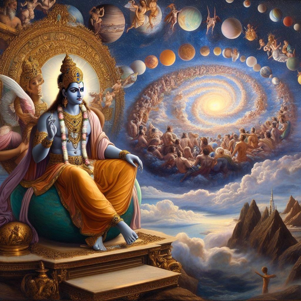Cosmic Vishnu Wallpapers - Wallpaper Cave