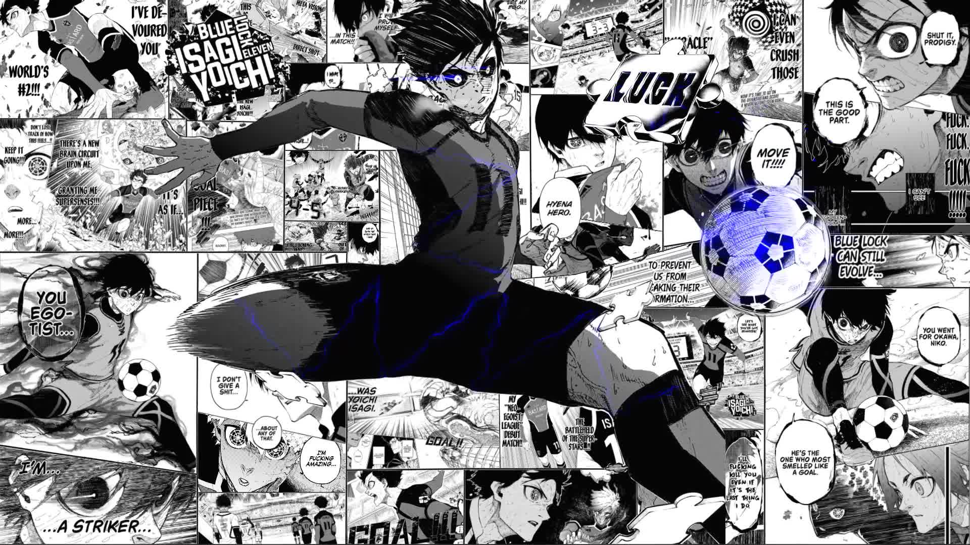 Blue Lock Manga PC Wallpapers - Wallpaper Cave