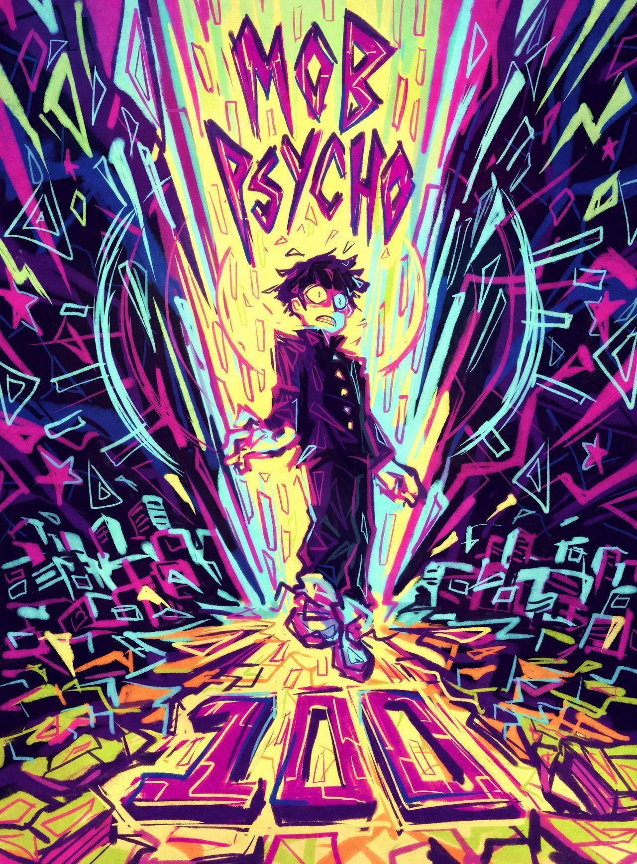 Phone Mob Psycho Wallpapers - Wallpaper Cave