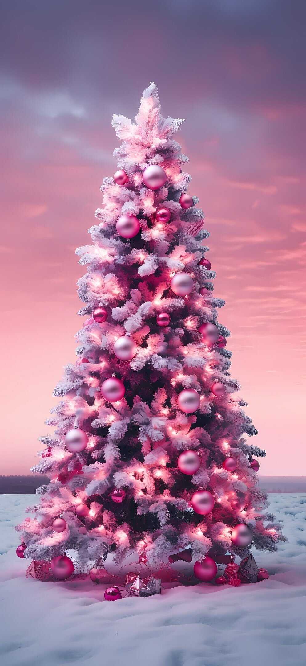 Pink Christmas Lights Wallpapers - Wallpaper Cave