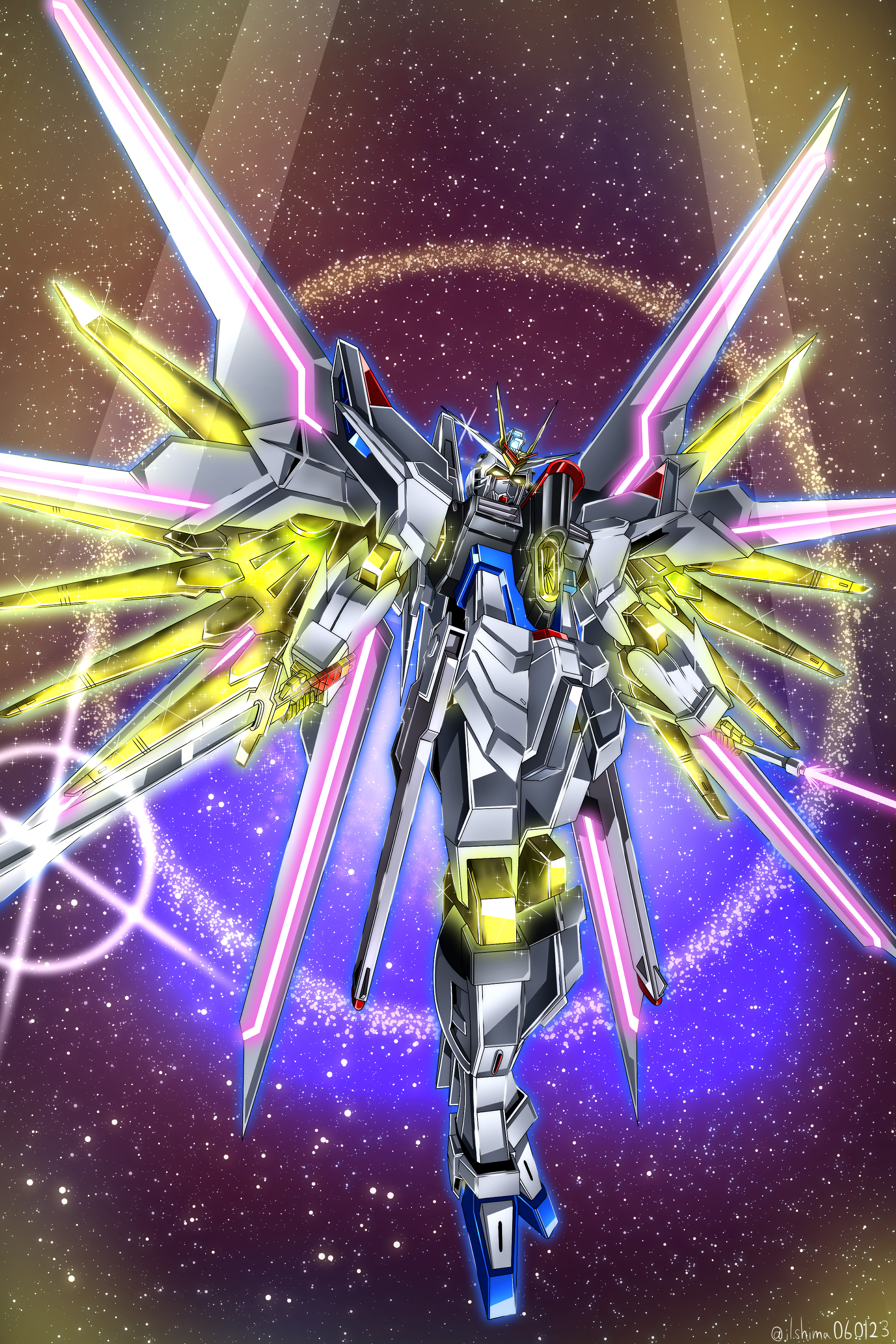 Gundam Seed Freedom Mighty Strike Freedom Gundam - Wallpaper Cave